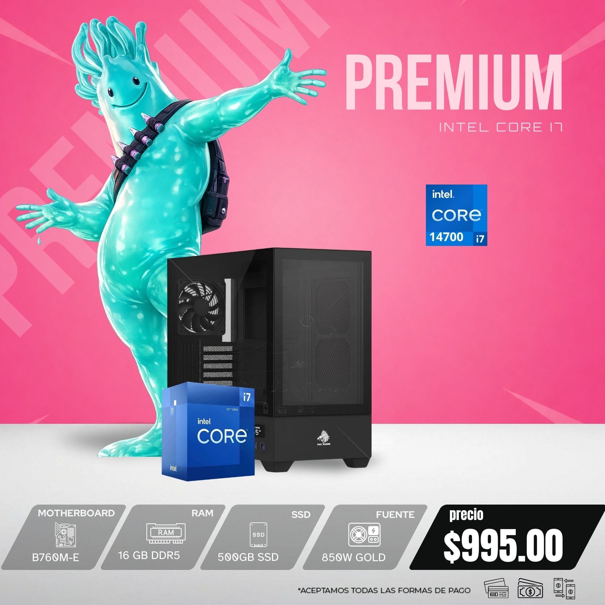 CPU Premium Intel Core i7 14va